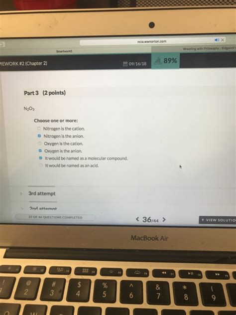 Solved Omework 2 Chapter 2 89 091618 36 Question