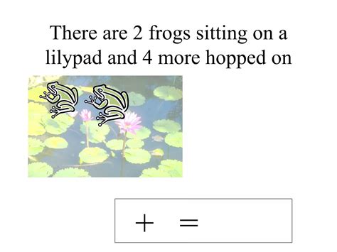 Number Sentence Template PPT