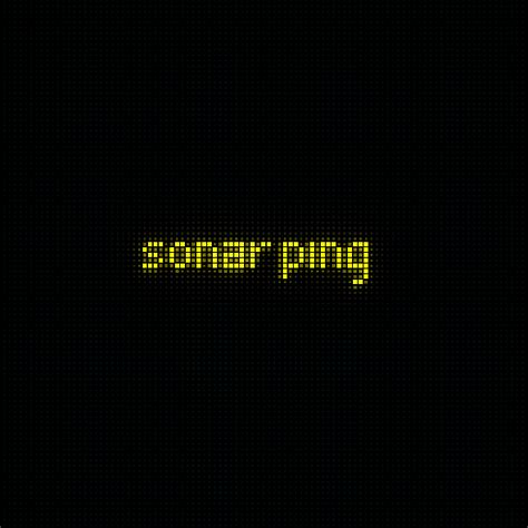 Sonar Ping By Jeremy