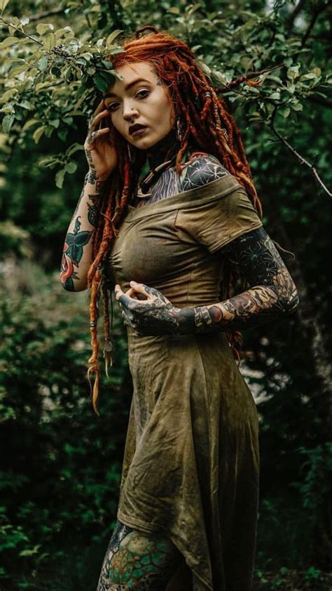 Pin By Julia Harrison On Redhead Slow Fashion Female Dreads Love