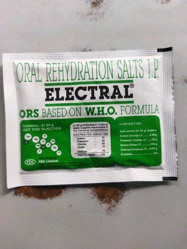 Ors Sachets Electrol Powder Wholesaler From Ranchi