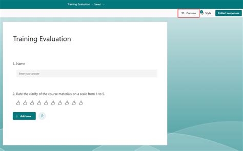 How To Add A Rating Question In Microsoft Forms The Training Lady