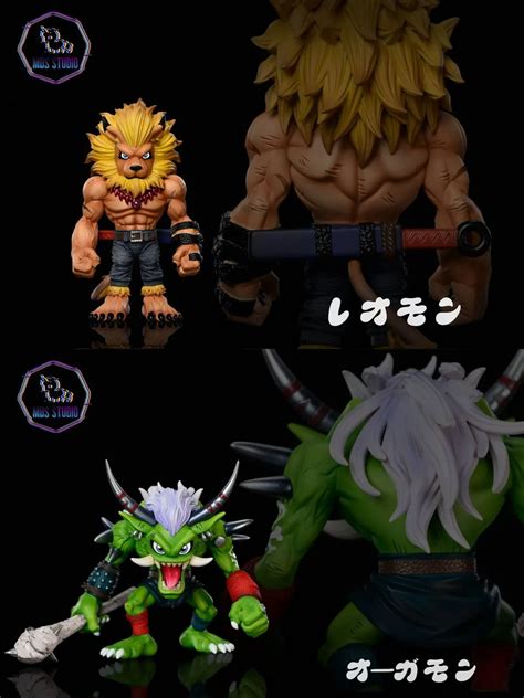 Leomon Omnimon Digimon Resin Statue Mds Studio