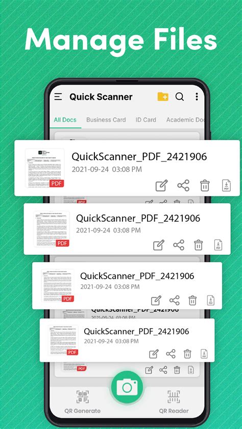 Android 용 Id Card Scanner Pdf Scanner 다운로드