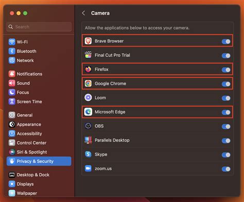 How To Grant Camera Microphone And Screen Sharing Permissions On Macos And Windows