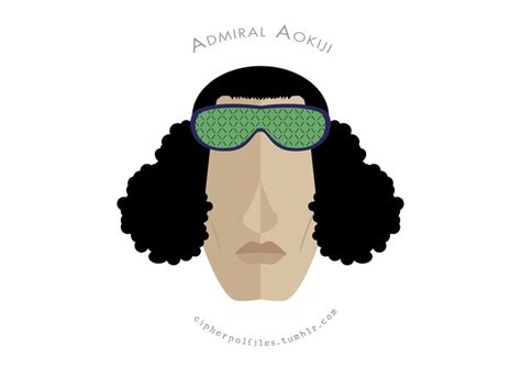 Aokiji Character Eiichiro Oda Illustrator CC 2014 Onepiece Creative Design Creative