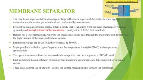 Gc Ms Principle Instrumentation Working Application Pptx