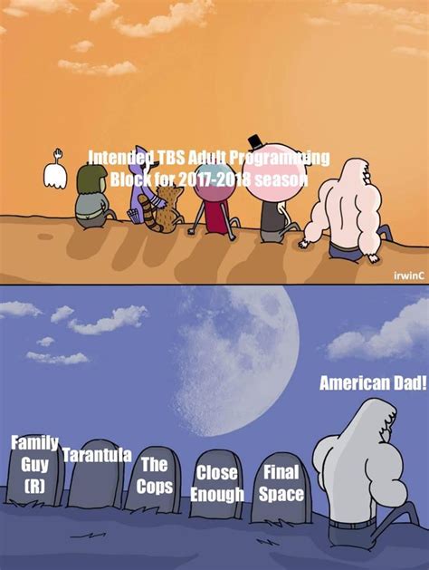 Tbs Intended Adult Programming Block Meme As Explained By Regular Show