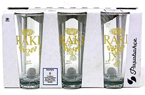 Стеклянные стаканы для воды Pasabahce Raki, 6 шт - купить в Баку. Цена ...