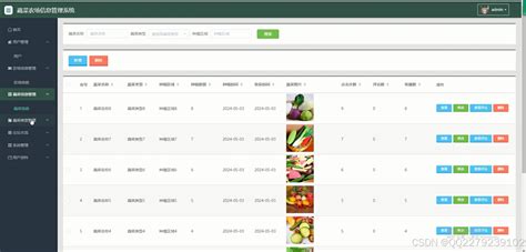 394基于java ssm springboot蔬菜农场信息管理系统蔬菜种植（源码 文档 运行视频 讲解视频） 种菜小程序源码 csdn博客