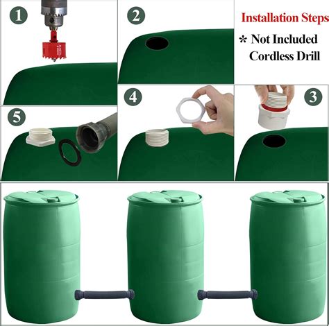 Toyletgo Rainwater Collection System，prevent Overflow Rain India Ubuy