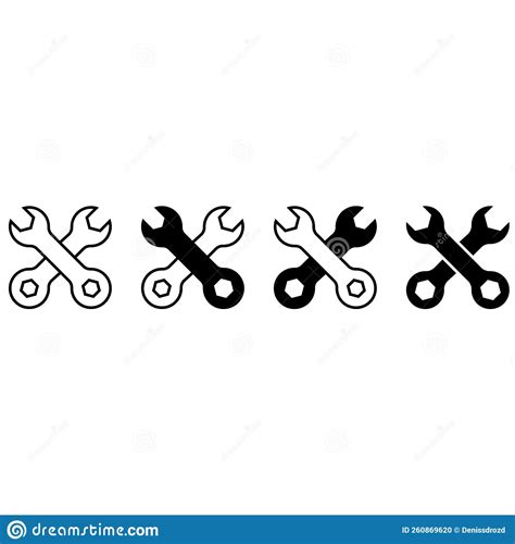 Setup Icon Vector Set Settings Illustration Sign Collection Menu Symbol Options Logo Stock