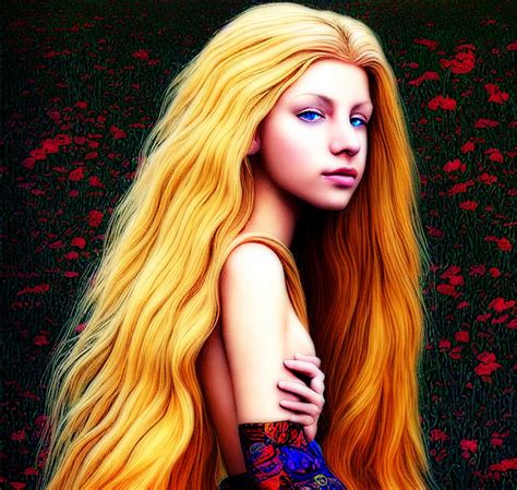The Long Haired Blonde By Allaialways On Deviantart