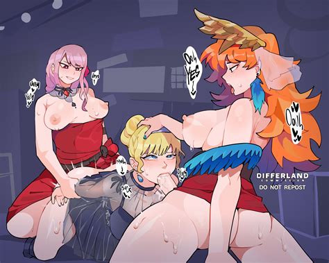 Rule 34 1girls 2023 2futas All Fours Areolae Balls Blonde Hair