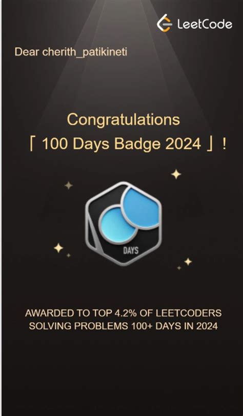 Cherith Patikineti On Linkedin Hey Connections 🌟 Achievement Unlocked