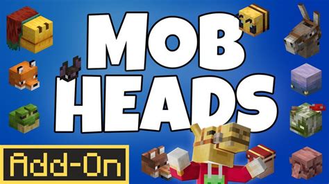 Mob Heads By 2 Tail Productions Minecraft Bedrock Marketplace Explorer