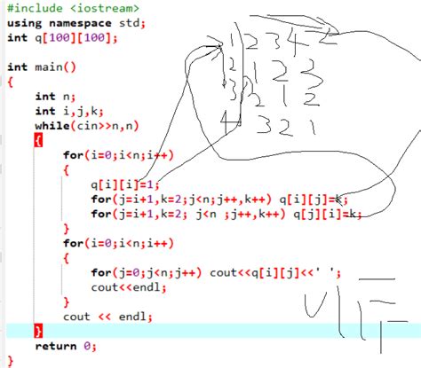 Acwing 754 754 平方矩阵 Ii Acwing