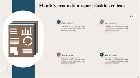 Monthly Production Report Powerpoint Ppt Template Bundles Ppt Presentation