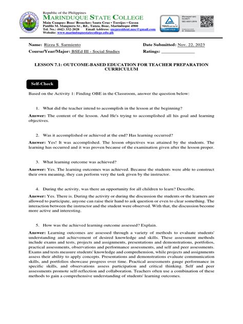 Lesson 71 81 Sarmiento Pdf Learning Cognitive Psychology