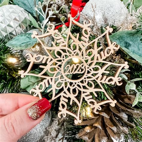 Laser Cut Snowflake Etsy