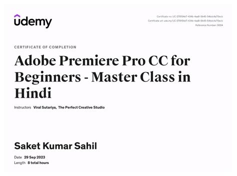 My Brand New Certificate ️ Special Thanks To The Perfect Creative