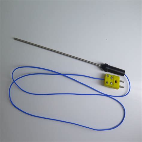 قیمت و خرید پراب دمای میله ای ترموکوپل نوع K سوکت دار
