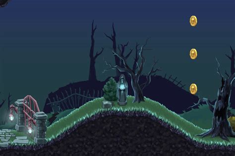 Spooky Cemetery Platformer Tileset By Ludicarts