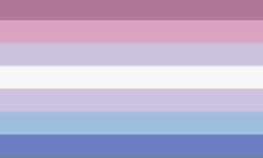 Bigender Flag Wallpaper Blue And Pink Stripes Asexual Pride Flag