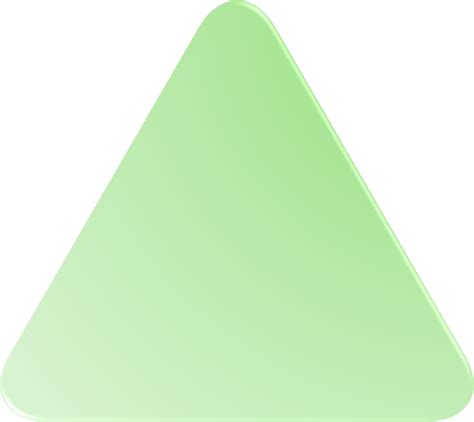 Green Gradient Triangle Gradient Triangle Button 10974725 Png