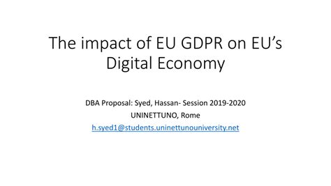 PDF DBA Research Proposal HS