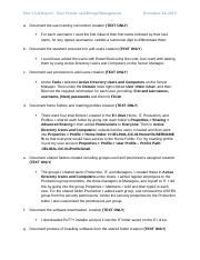 CIS L U LabReport Elizabeth Hall Docx Unit Lab Report User Printer And Storage