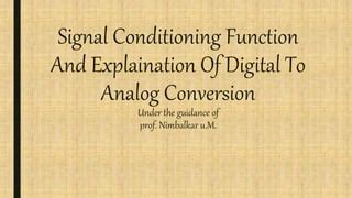 Signal Conditioning Pptx