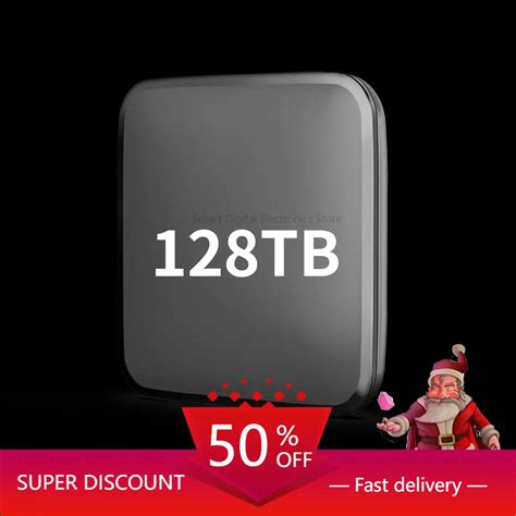 고속 하드 디스크 외장 솔리드 스테이트 드라이브 Usb 31 C타입 인터페이스 휴대용 대용량 스토리지 128tb