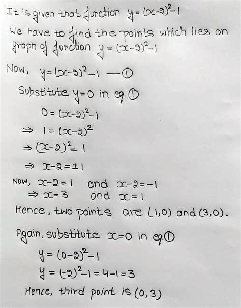 Solved Adjwoa Basoa Plot Points And Graph Quadratic Function No Table