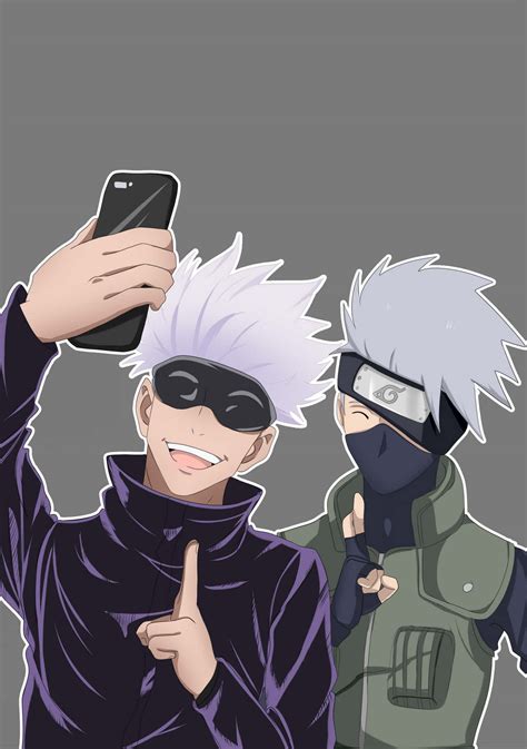 Gojo X Kakashi Wallpapers Top Free Gojo X Kakashi Backgrounds
