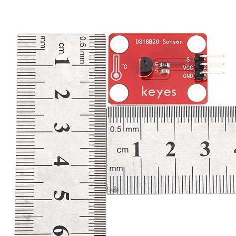 Arduino Keyes Brick 18b20 Temperature Sensor Pad Hole Pin Header