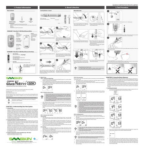 Sd Biosensor Standard Gluconavii Nfc Blood Glucose Monitoring System At