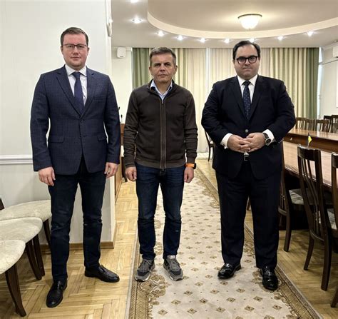 Sergiy Tsivkach On Linkedin Great Meeting With Sergiy Sukhomlyn The Newly Appointed Head Of