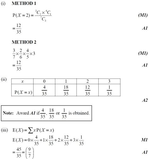 IBDP Past Year Exam Questions Discrete Random Variables IBDP Math HL SL