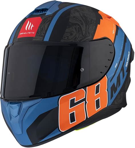 Casco Integral Naranja Casco Integral Ls2 Ff800 Storm Racer Titanio