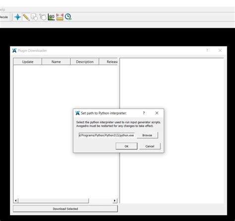 Issue Installing Avogadro Extensions Support Avogadro Discussion