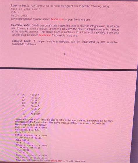 solved create a risc v program for each of the following