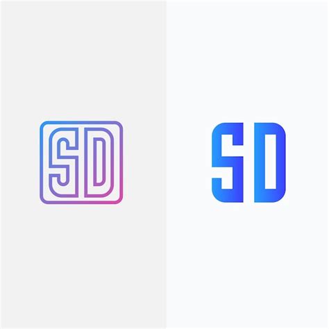 Sd Style Logo Images Free Download On Freepik