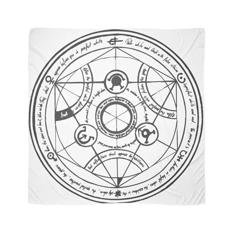 Human Transmutation Circle Scarf