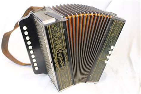 3307 Hohner Marca Registrada Diatonic Button Accordion C Mm 10 4 499