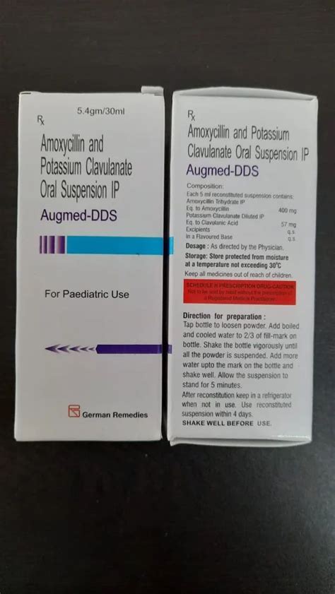 Augmentin Amoxicillin Potassium Clavulanate 375 Mg At ₹ 450box In Nagpur