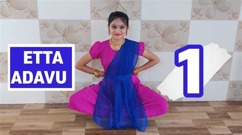 Etta Adavu No 1 Classical Bharatnatyam Tutorial Viralvideo Youtube