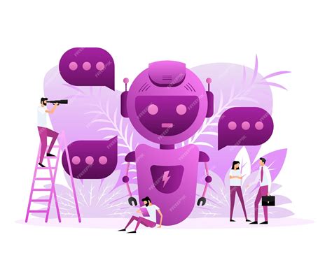 Premium Vector Chatbot Icon Concept Chat Bot Or Chatterbot Flat Style
