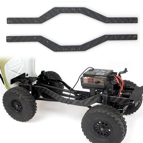 Powerhobby Axial Scx24 Deadbolt C10 Jlu Betty Carbon Fiber Frame Rail Set Powerhobby