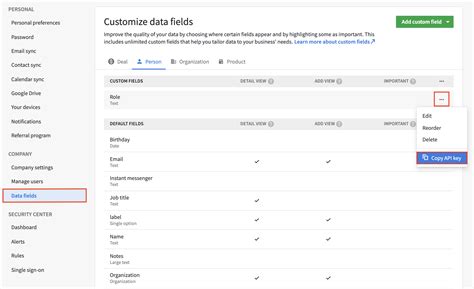Custom Fields